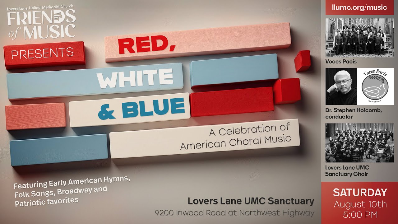 Red, White, and Blue: A Celebration of American Choral Music - YouTube