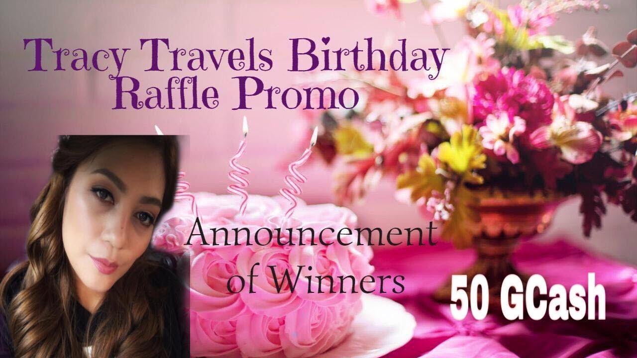 July 11 Birthday Promo Special | Raffle Winners - YouTube