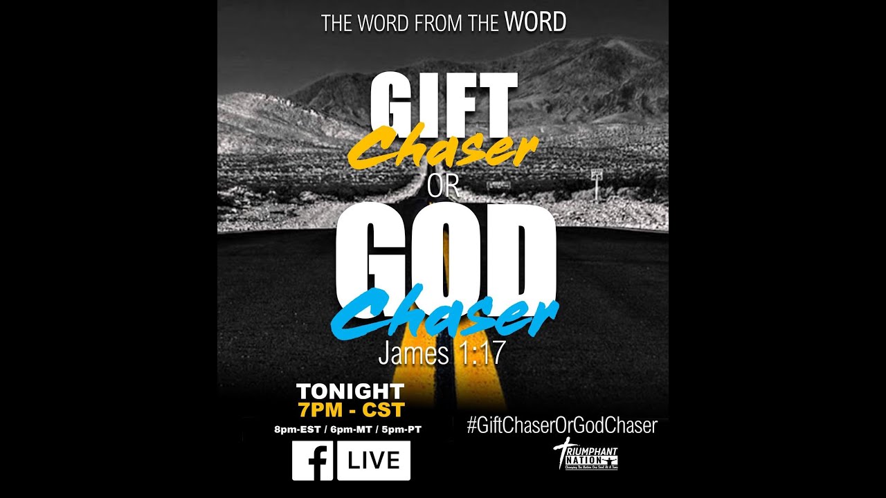 Gift Chaser Or God Chaser- Bishop Fred Matthews II - YouTube
