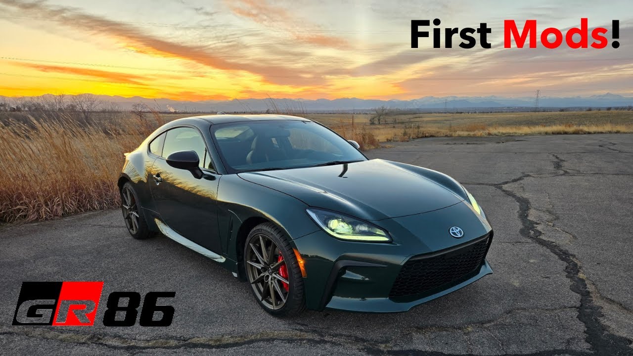 GR86 - First Mods - YouTube