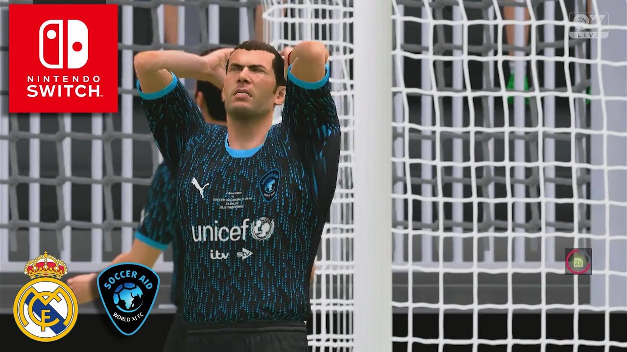 EA Sports FC 24 Soccer Aid | Real Madrid Nintendo Switch Gameplay - YouTube