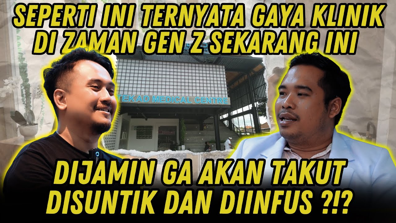 LANGSUNG BERANI DISUNTIK DAN DIINFUS KALAU KLINIKNYA SEPERTI HOTEL ...