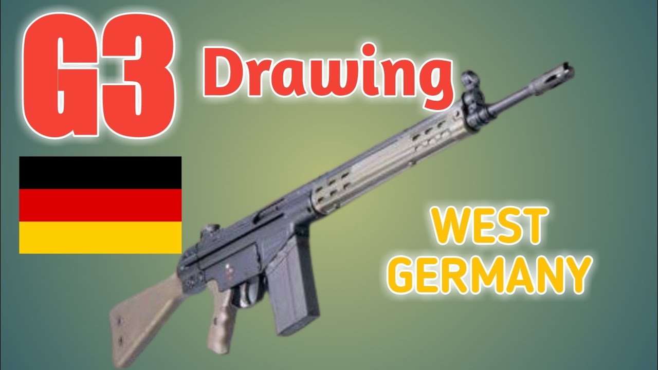 G3 Assault Rifle Drawing - YouTube