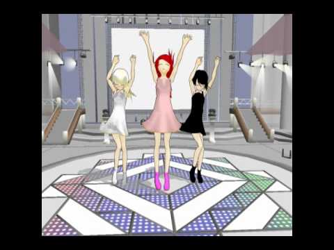 (MMD)Newcomer Namine,Xion and Kairi - YouTube