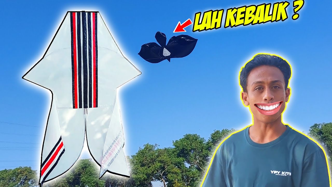 Layangan BEBEAN Putih 1 Meter dan 2 Layangan BURUNG - YouTube