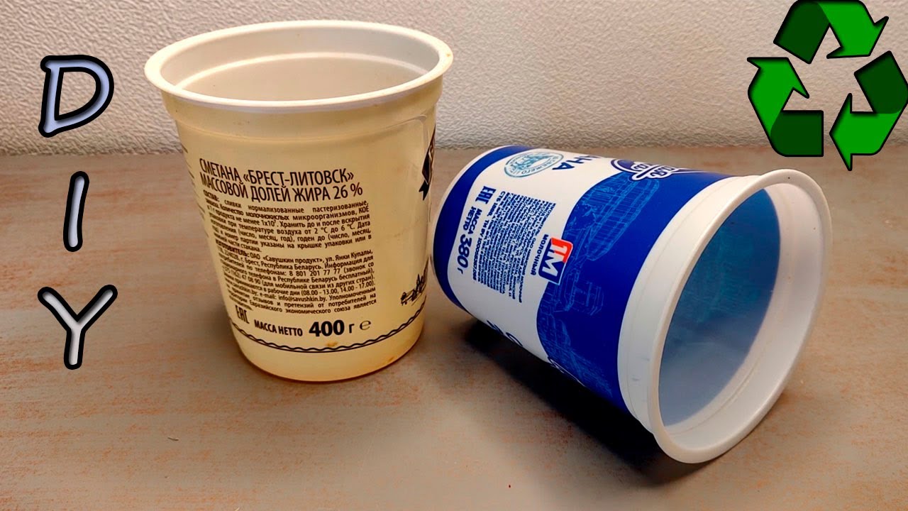 Amazing craft from cups Vase DIY - YouTube