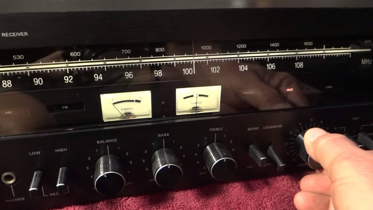 Demo Phillips 7871 Receiver - YouTube