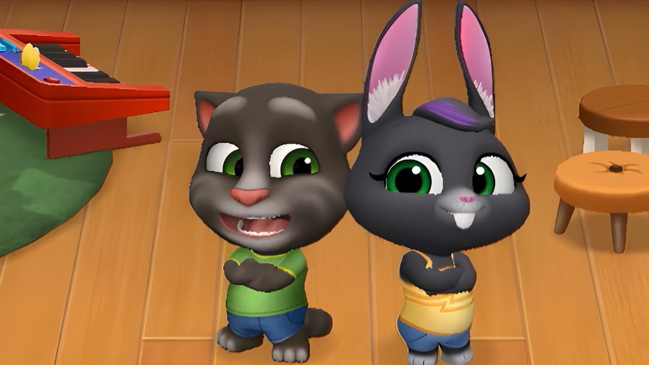 😺TOM AND TALKING FRIENDS FUNNY MOMENTS||😸TOM AND TALKING FRIENDS WINTER ...