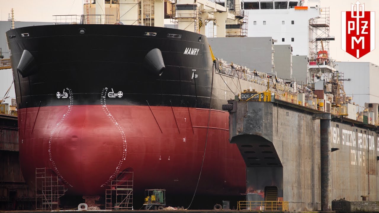 PŻM Statki Wodowanie Stocznia Gryfia Szczecin Bulk Carrier Polsteam ...
