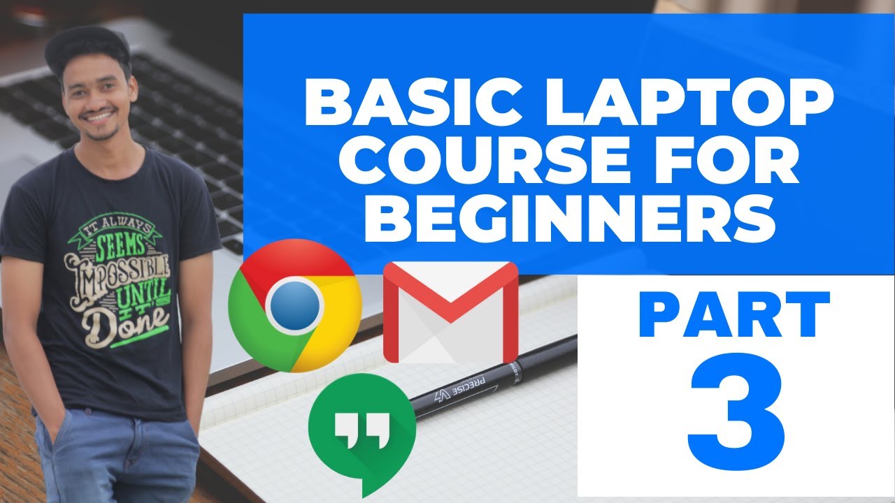 how to use laptop in hindi | laptop kaise chalaye | laptop chalana ...