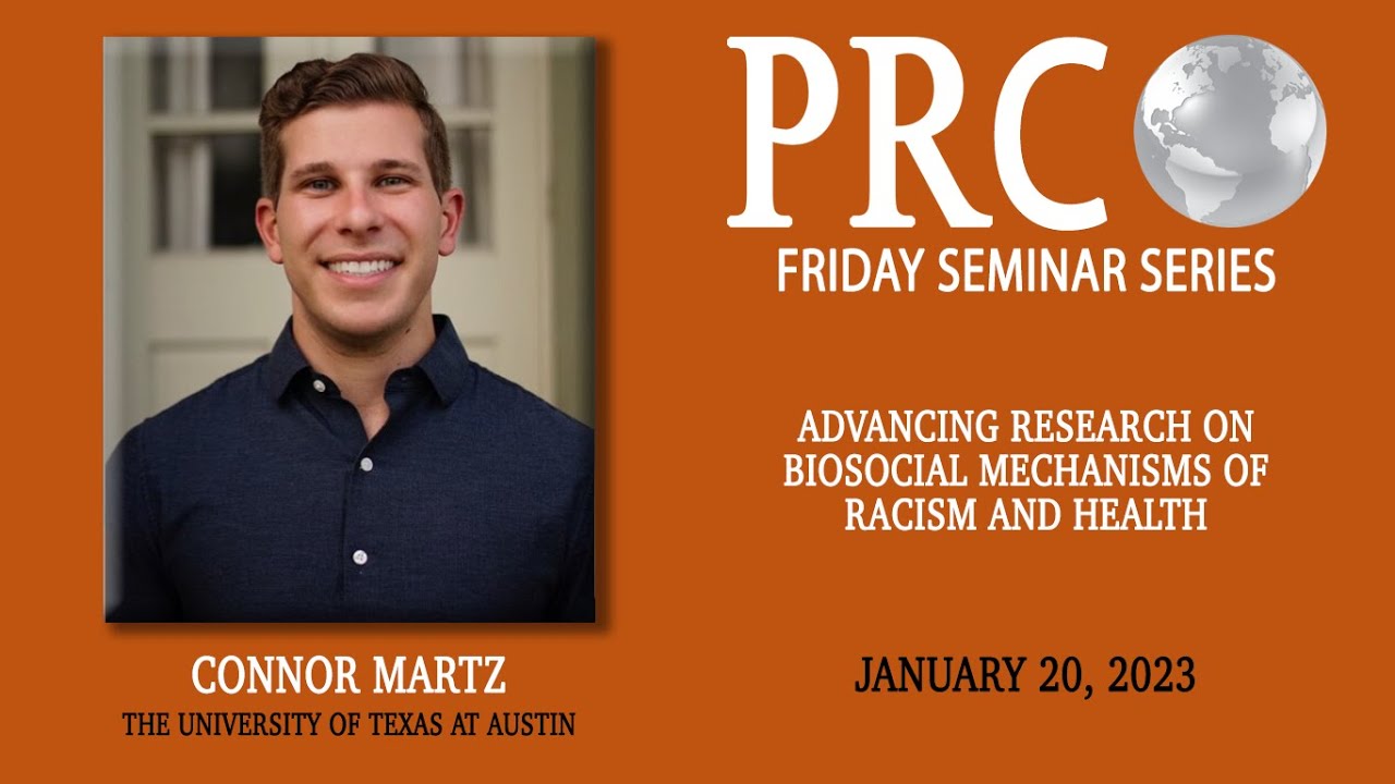 PRC Friday Seminar Jan 20, 2023 Connor Martz - YouTube