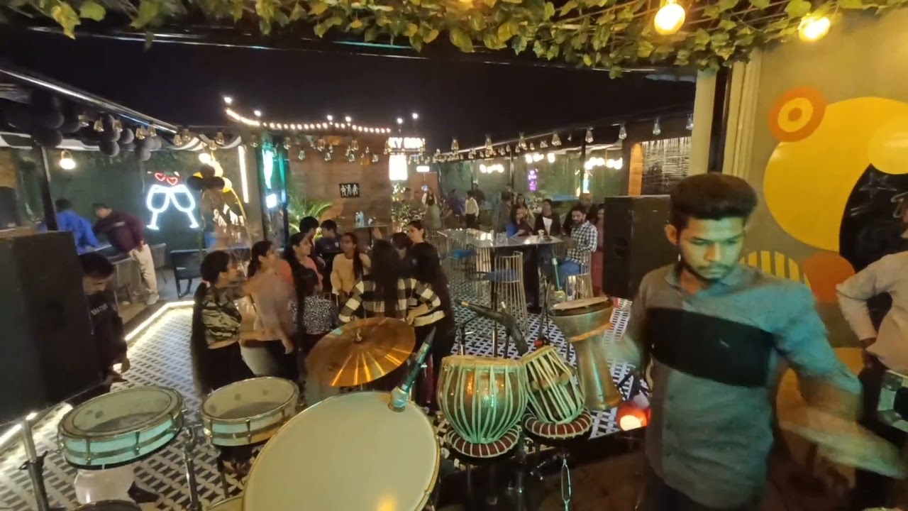 percussion night_ jatin dhingra _the sky dine - YouTube