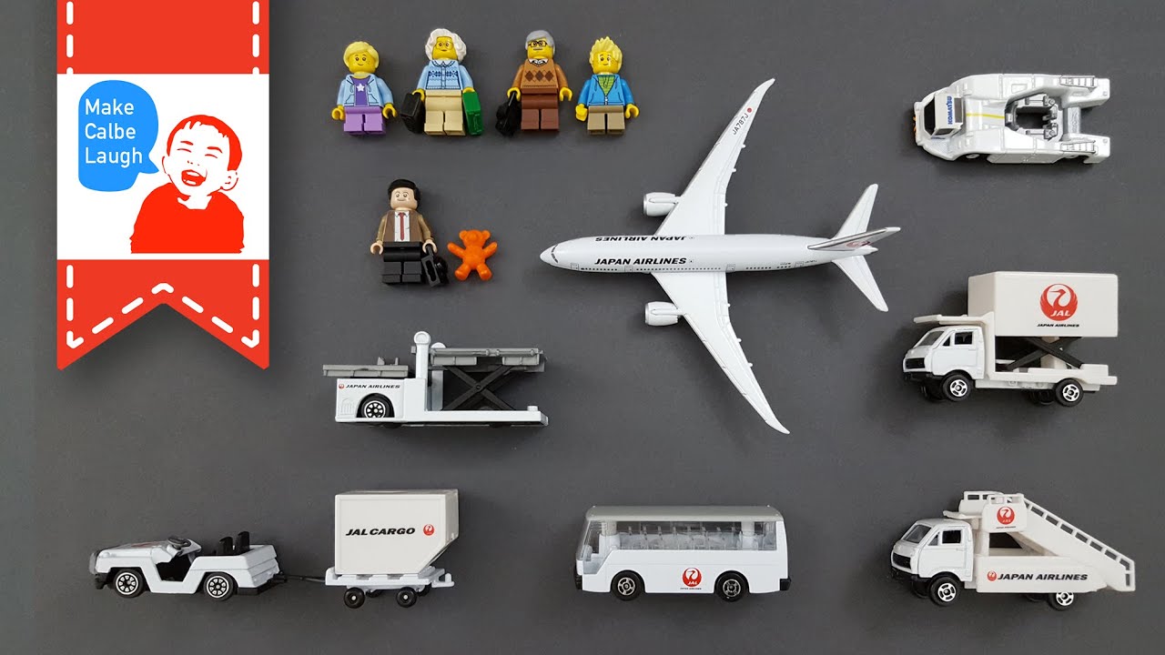 Lego Tomica Airport vehicles toy collection reviews - YouTube