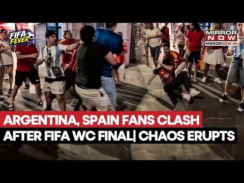Argentina, Spain Fans Clash After FIFA World Cup 2026 Final, Chaos Erupts On Madrid Streets