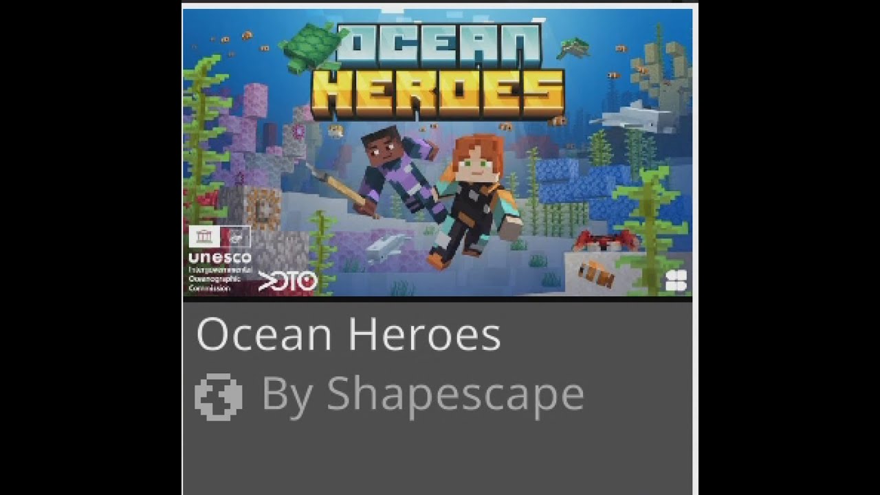 MINECRAFT OCEAN HEROES - YouTube