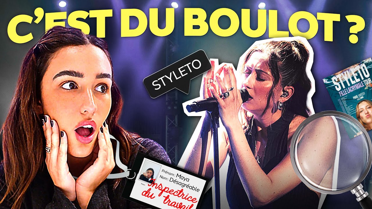 INSPECTION DU TRAVAIL CHEZ STYLETO (la chanteuse) - YouTube