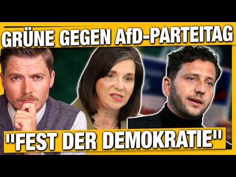 GRÜNE gegen AfD-Parteitag! \