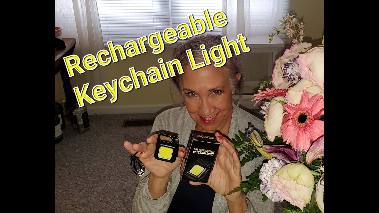 COB Rechargeable Keychain Light | Handy! Bright! | KimTownselYouTube ...