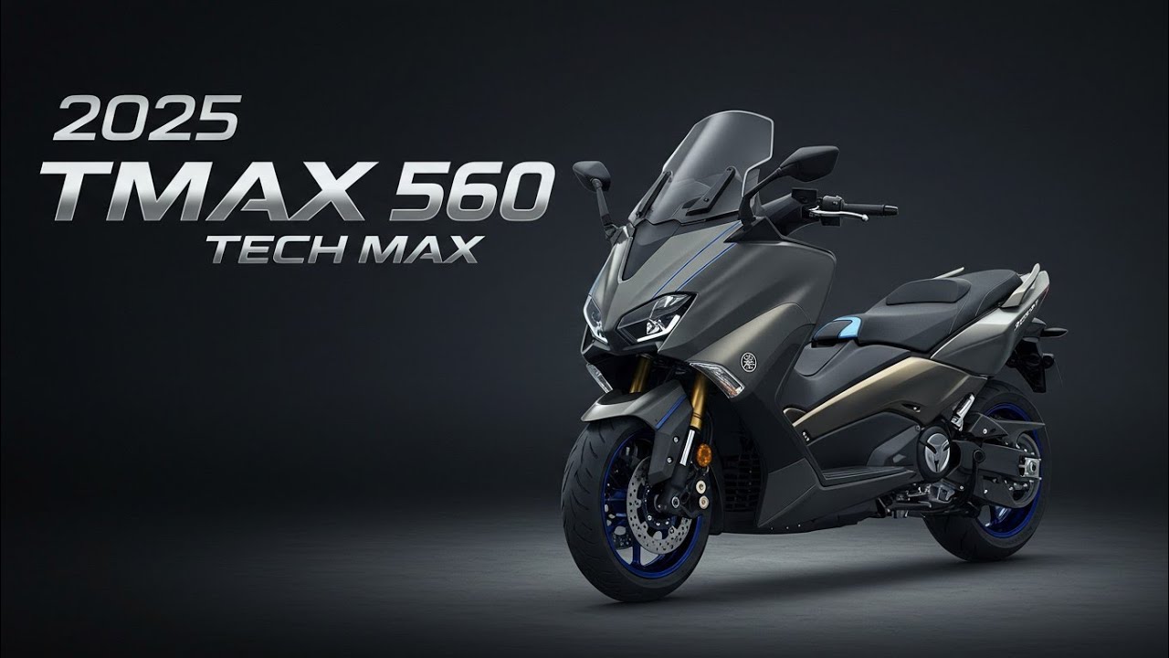 2025 Yamaha TMAX 560 Tech Max – The Ultimate Urban Sport Scooter Gets ...