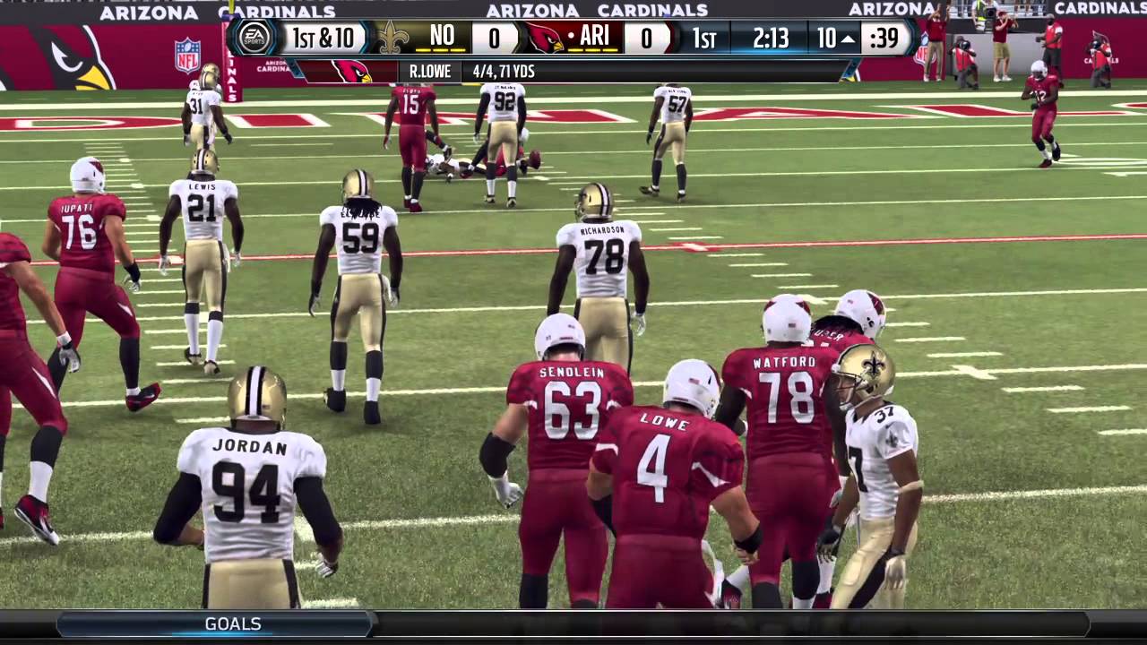 Madden NFL 16 First QB game - YouTube
