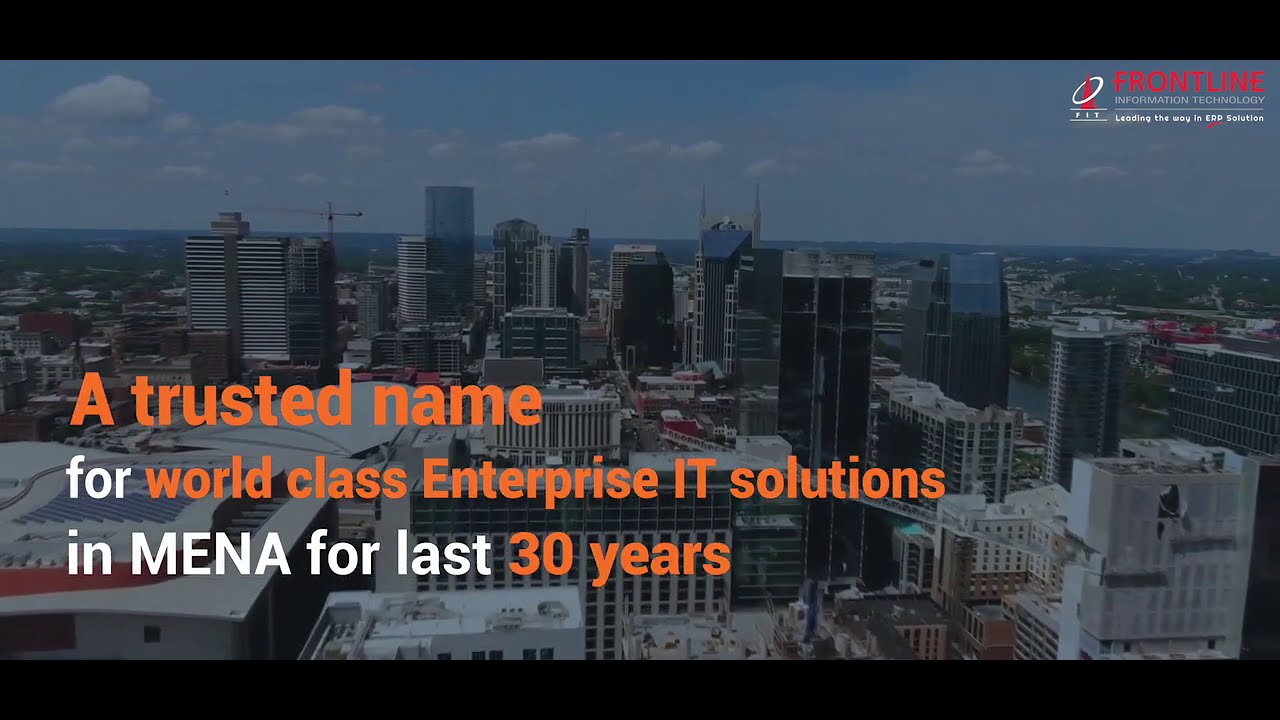 Leading the way in ERP Solution - Frontline IT - YouTube