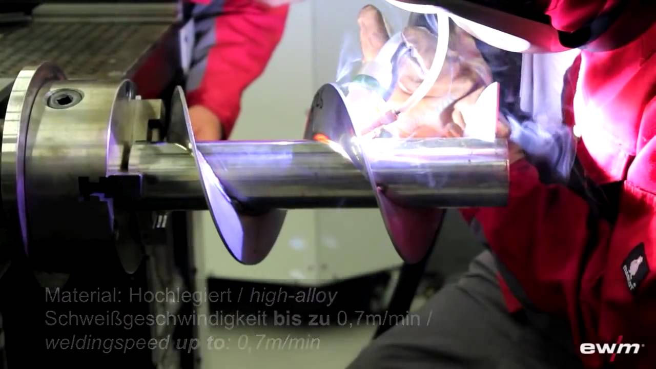 tigSpeed WIG tig hot wire welding - YouTube