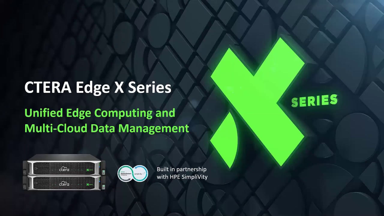 CTERA Edge X Series - YouTube