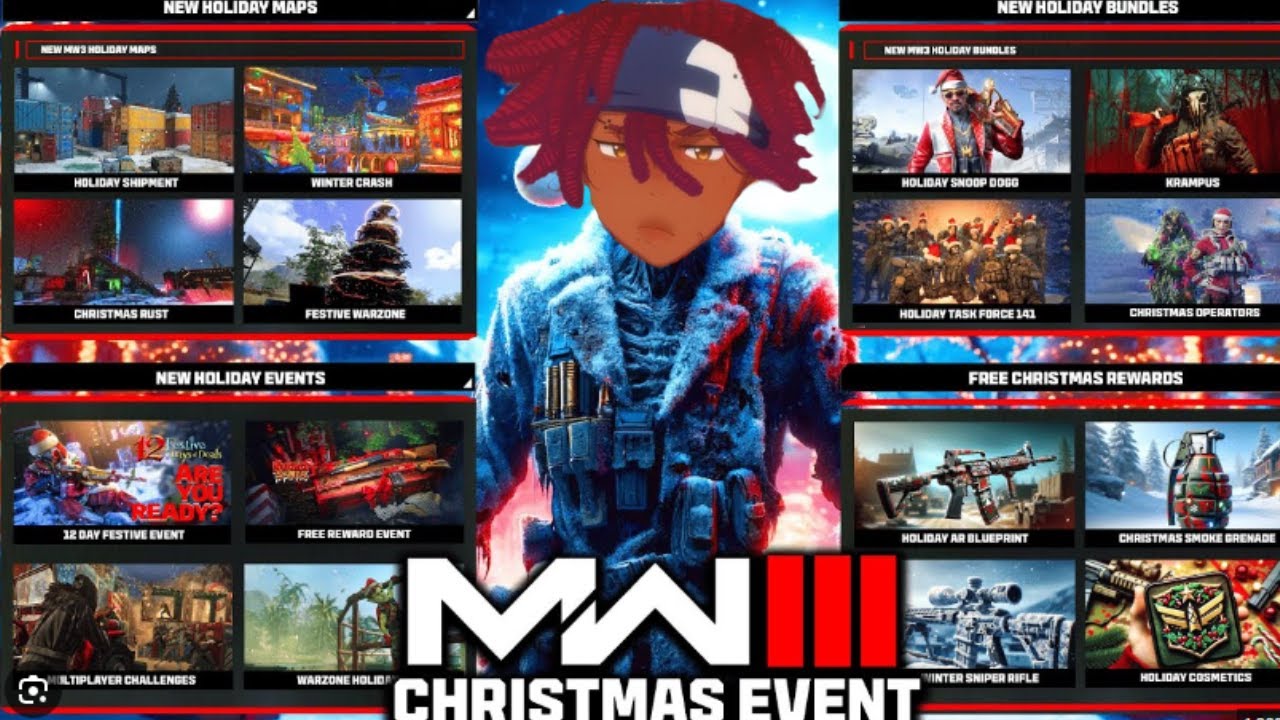 LIVE- Ho Ho Ho!!!!! MW3 CHRISTMAS EVENT!!| WARZONE - YouTube