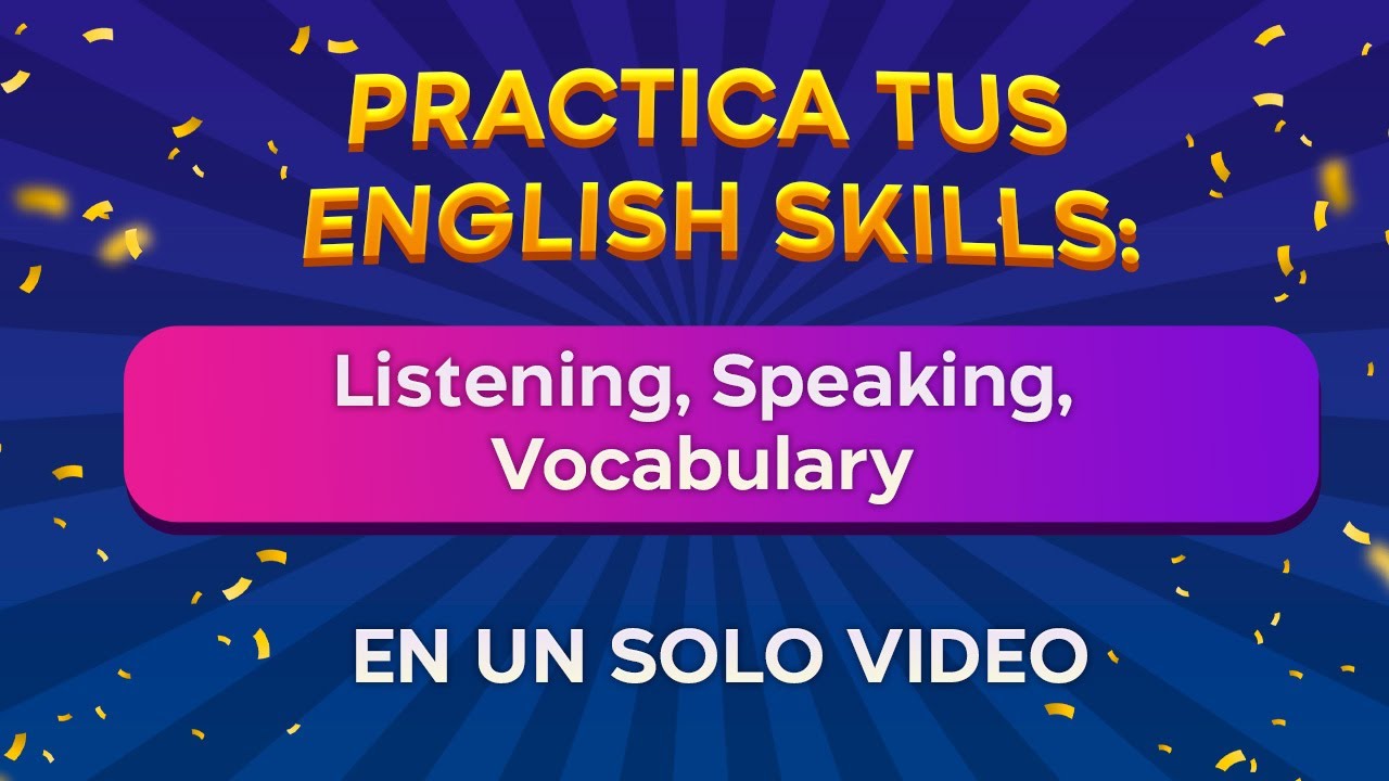 EL VIDEO MÁS COMPLETO PARA PRACTICAR INGLÉS DIVIRTIÉNDOTE | NIVEL ...