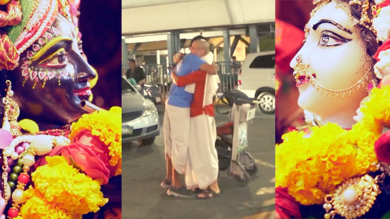 From Spiritual Headquarter to Frontlines of Preaching! Loving Exchange Between Devotees! - YouTube