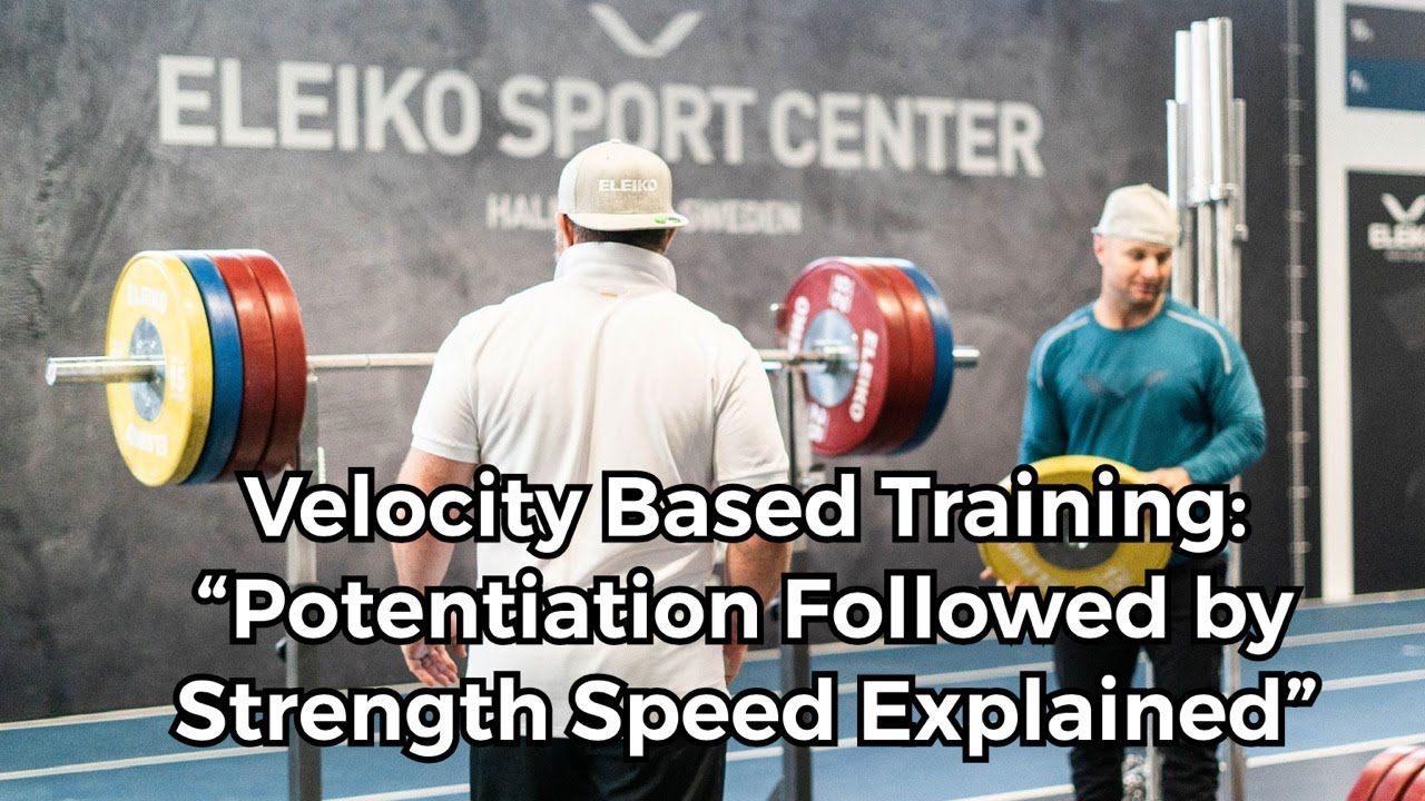 Velocity Based Training with my Flex Unit: Potentiation Followed by ...