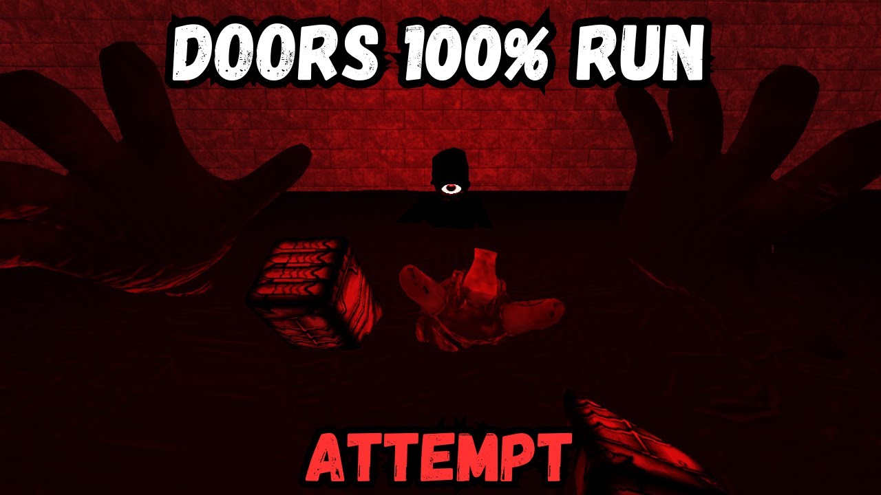 Doors 100% Attempt (Backdoors, Floor 1, A-1000, Floor 2) - YouTube