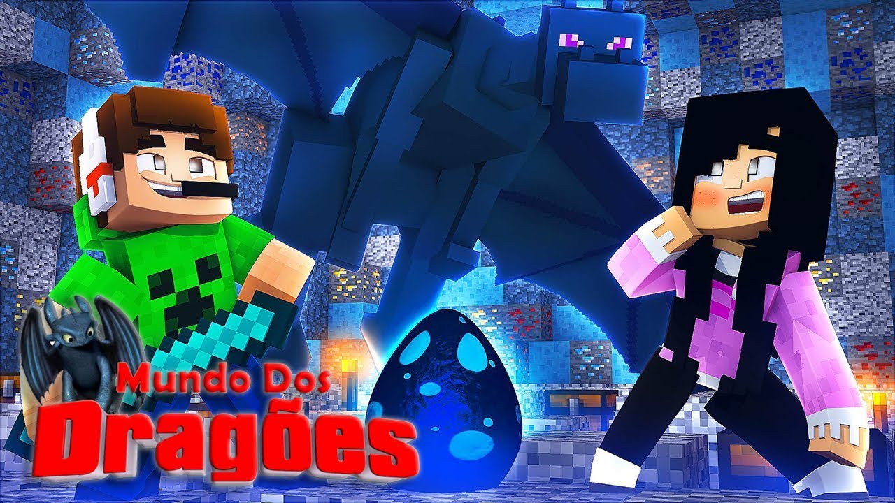 ENCONTRAMOS UM NINHO DE DRAGÃO !! - MINECRAFT Mundo dos Dragões (SERIE ...