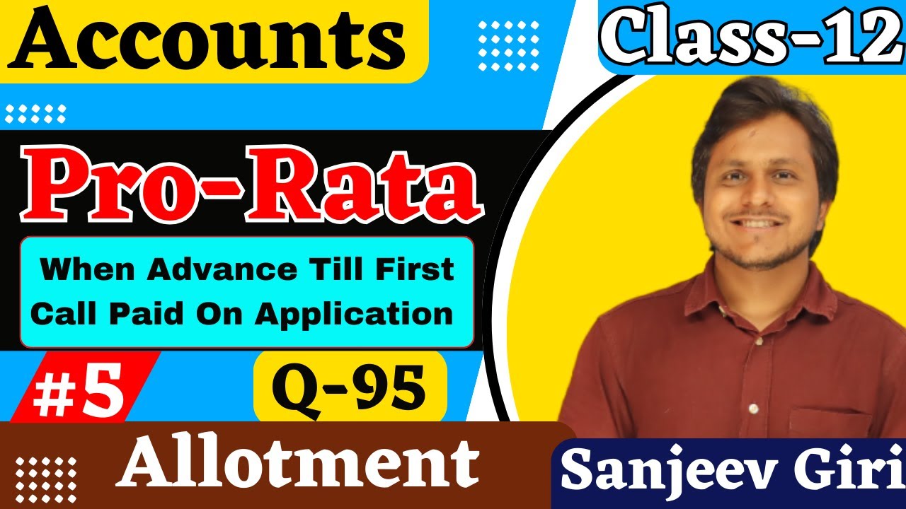 Pro Rata Allotment Oversubscription | Pro Rata Allotment | Pro Rata ...