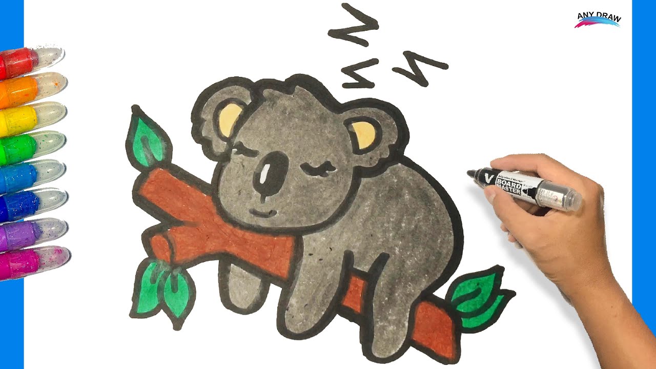 Yakal Tree Drawing Easy