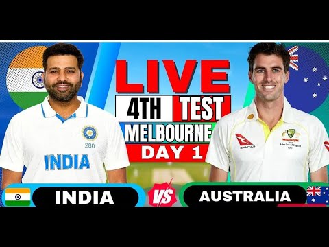 LIVE: AUS vs IND4TH TEST, BGT 2024-25Day1 -Session 2 score and ...