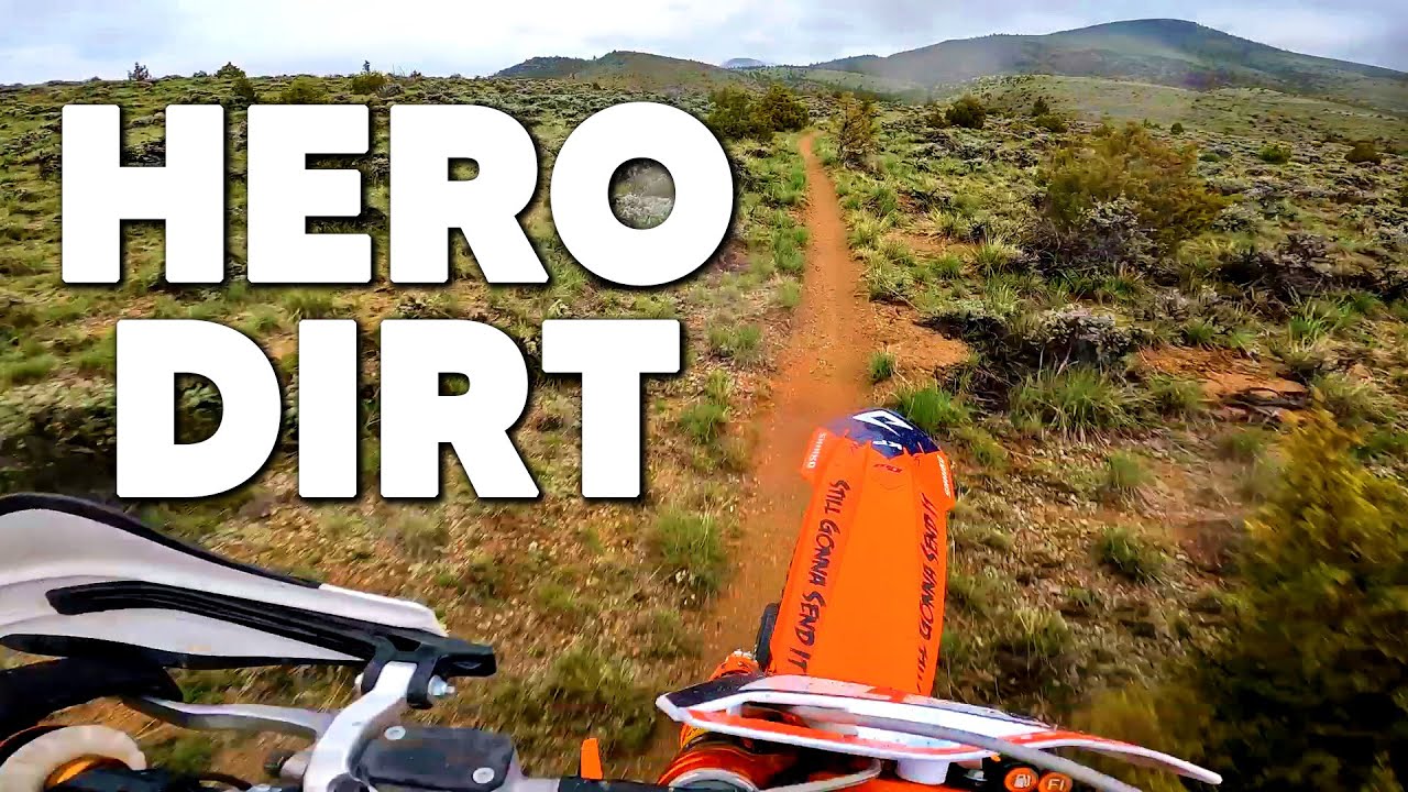 HERO DIRT | Unreal Montana Singletrack | KTM 350 XC-F - YouTube