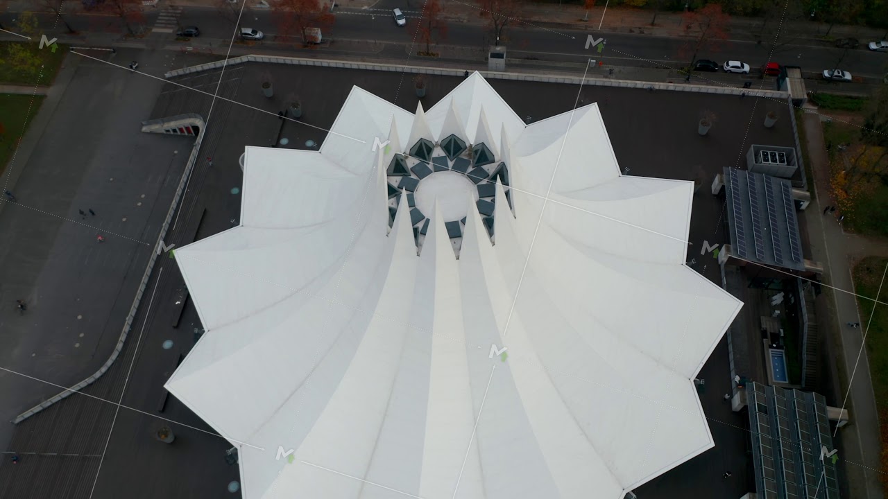 Close up of Tempodrom White Building in Berlin, Germany - YouTube