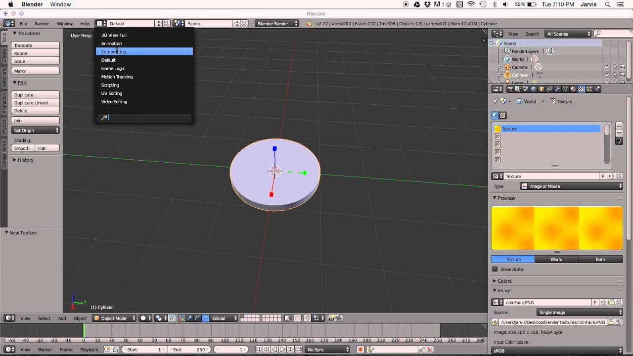 Adding Textures To Objects In Blender 2 72 YouTube adding-textures-to-objects-in-blender-2-72-youtube