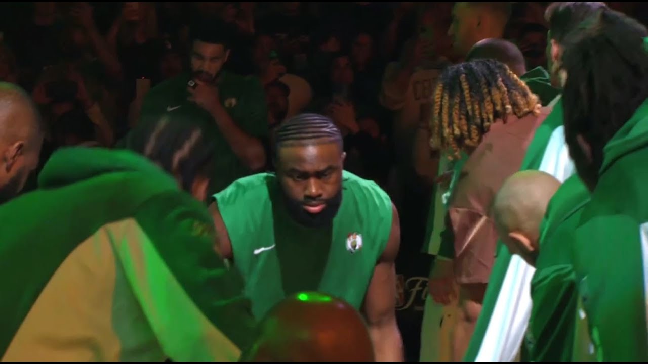 NBA FINALS 2024 Game 2 - Boston Celtics Players Introduction vs Dallas ...