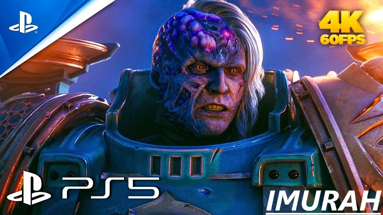 40K Space Marine Vs Lord of Change IMURAH Final Boss Fight & Ending ...