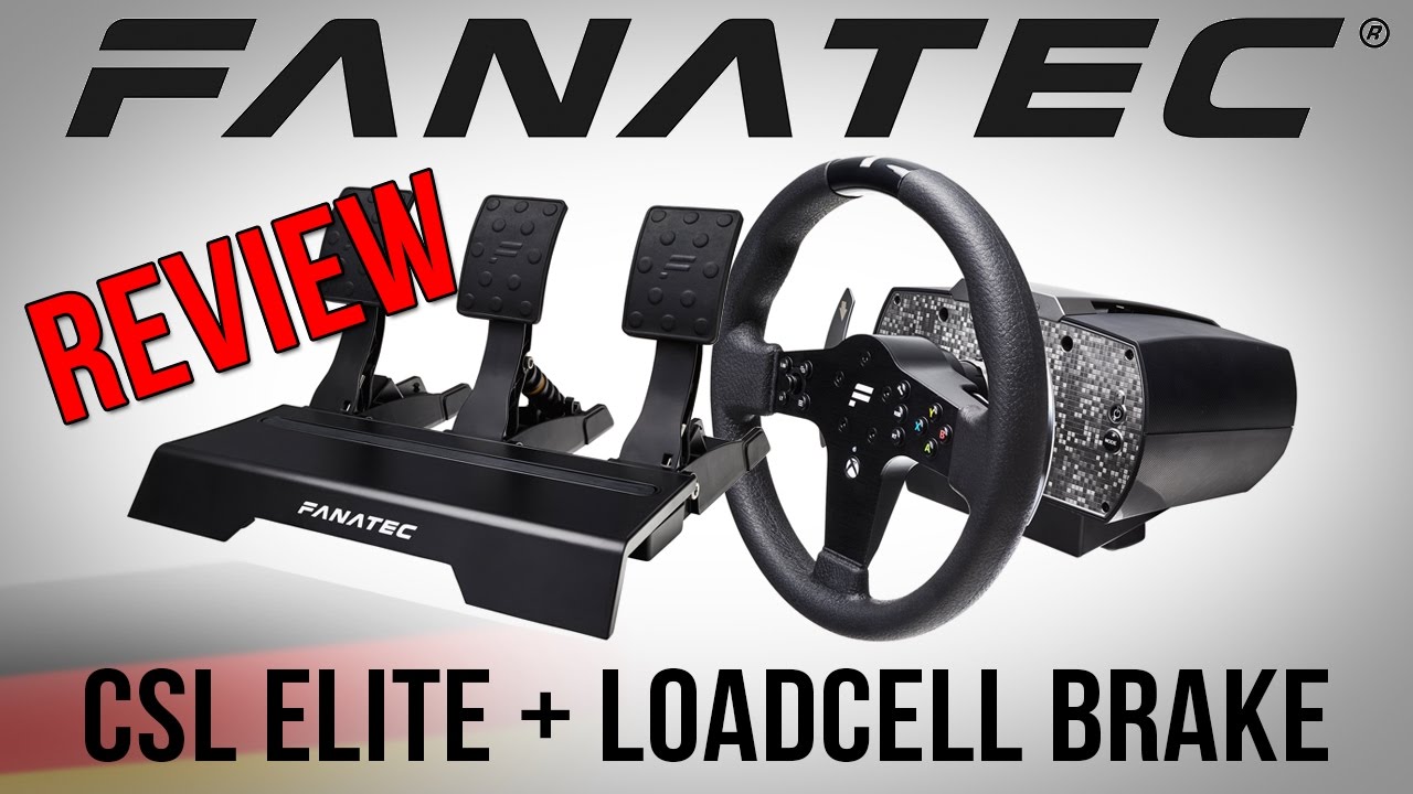 Review - Fanatec CSL Elite Wheel Base + Loadcell Brake Kit [GER] [HD ...