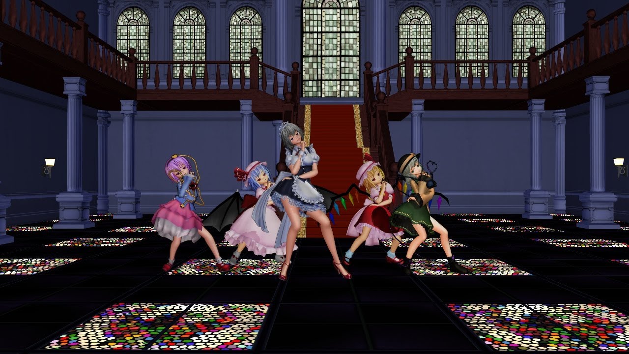 【東方MMD 4K60fps】 Gentleman - YouTube