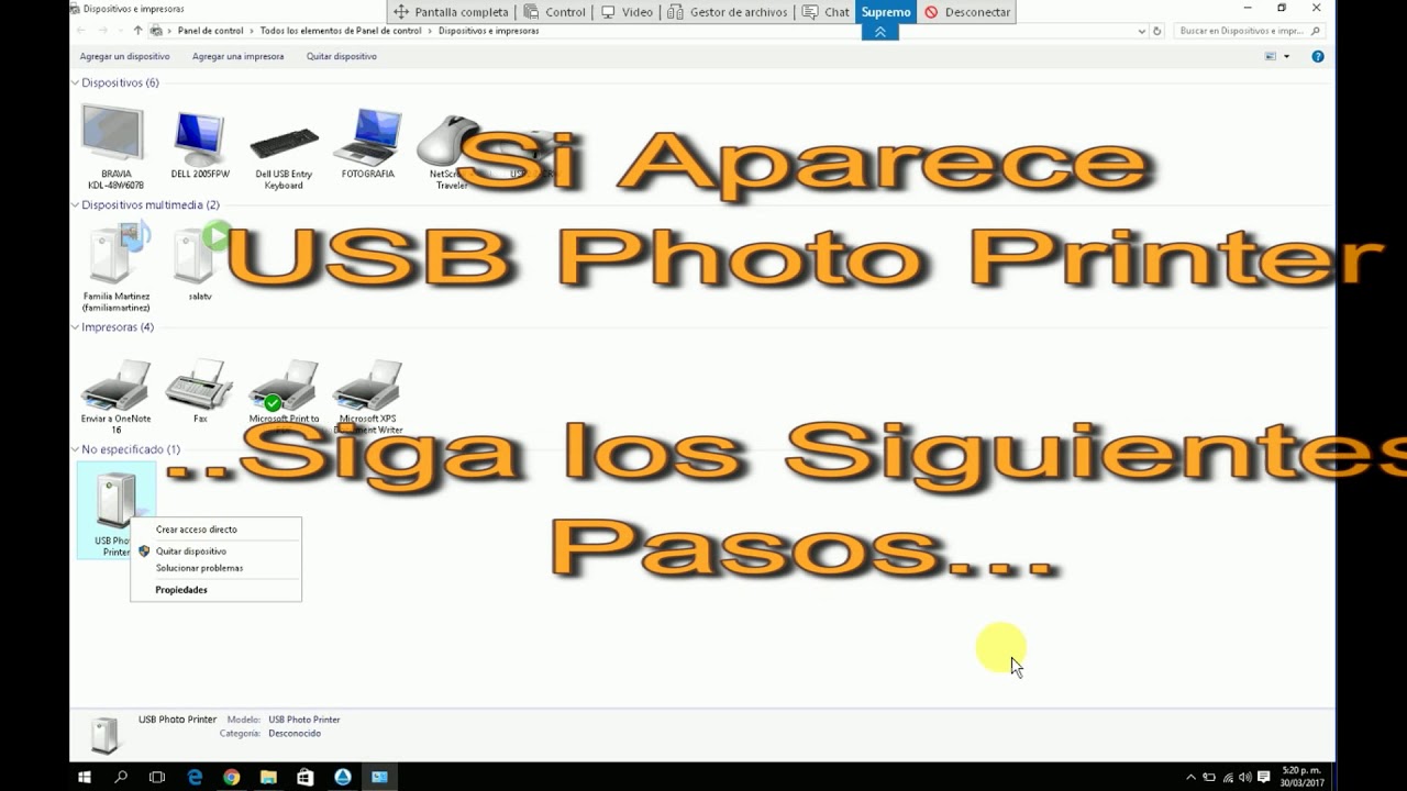 INSTALAR IMPRESORA FOTOGRAFICA HITI S420 EN WINDOWS 10 - YouTube