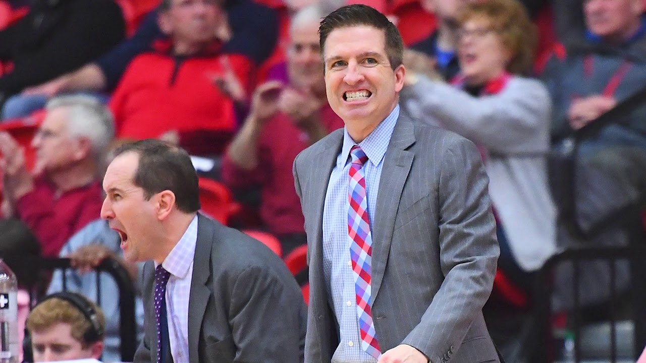 This is #AEHoops: Hartford Head Coach John Gallagher - YouTube