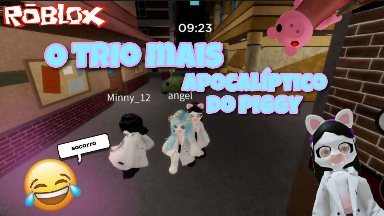 Roblox- O Trio de Amigas mais apocalípticas jogando Piggy 😂+com bags ...