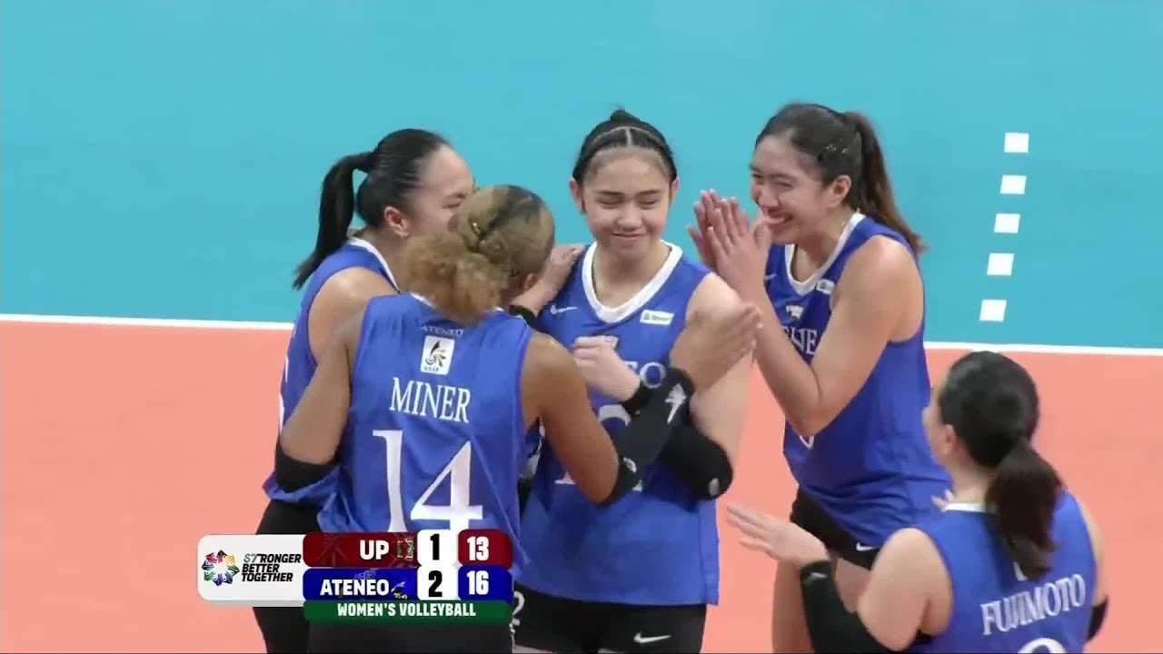 Jihan Chuatico DELIVERS for Ateneo vs. UP Set 4 🦅 | UAAP Season 87 ...