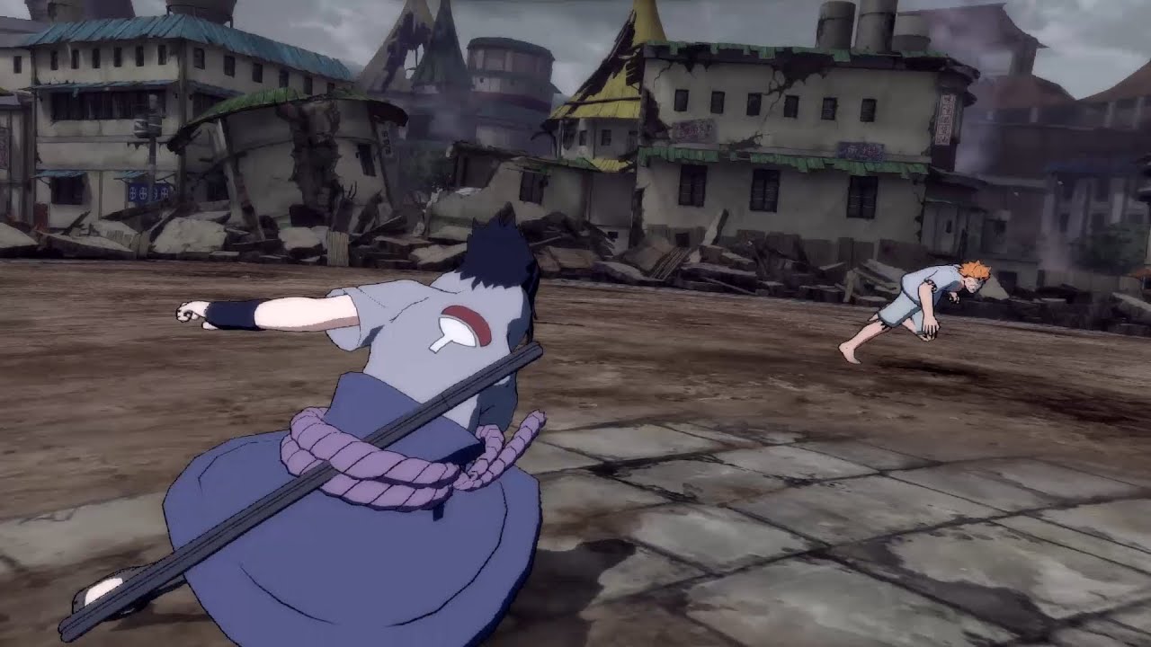 UCHIHA SASUKE VS JUGO - YouTube