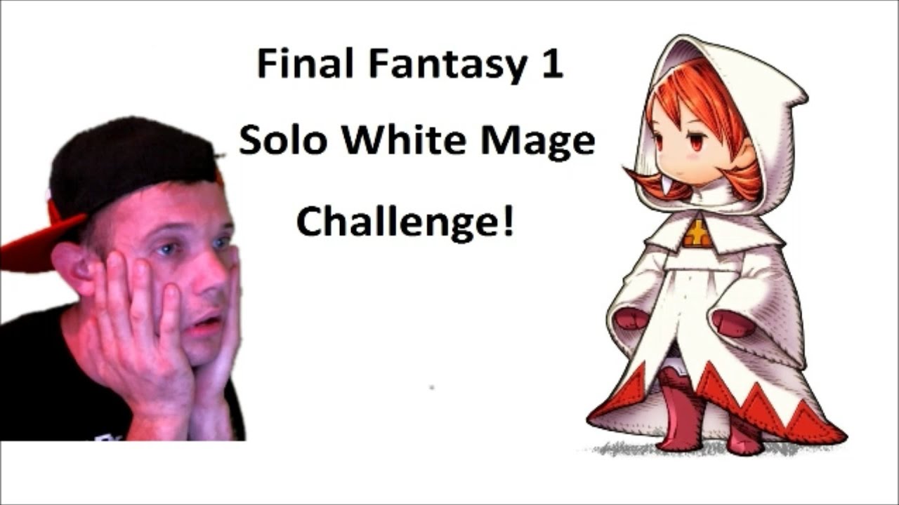 Final Fantasy 1 Solo White Mage - Part 1 The Grinding Begins!!!! - YouTube