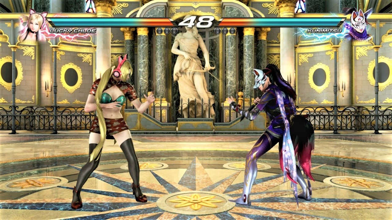 Lucky Chloe vs Kunimitsu (Hardest AI) - Tekken 7 Arcade - YouTube